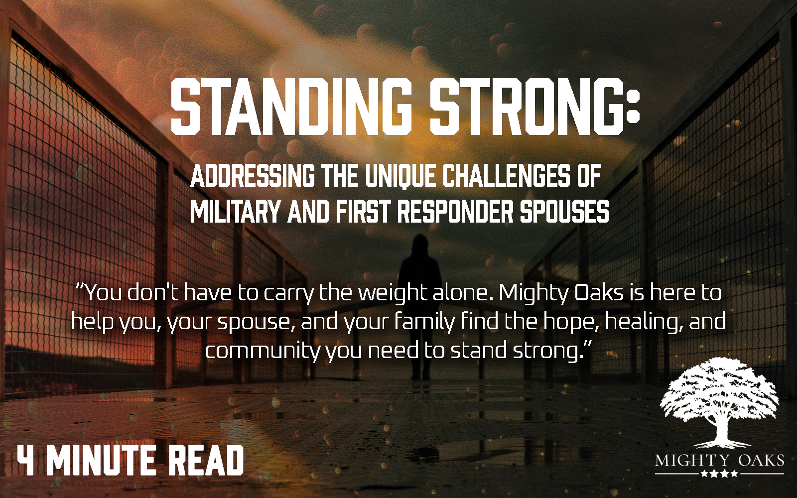 Standing Strong: Addressing the Unique Challenges of Military and First ...